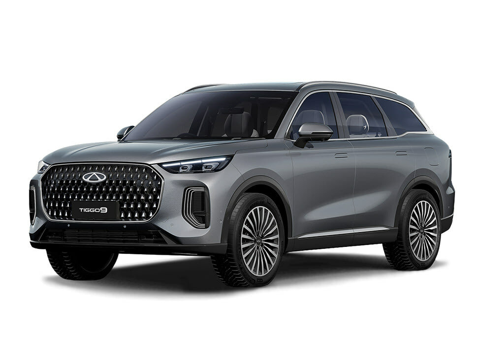 Купить новый Chery Tiggo 9 I 2.0 AT (249 л.с.) 4WD бензин автомат в Москве: серый Чери Тигго 9 I ...