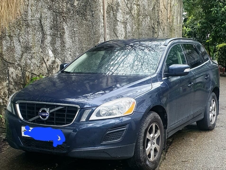 Купить б/у Volvo XC60 I 2.4d AT (163 л.с.) 4WD дизель автомат в Сочи: синий Вольво XC60 I ...