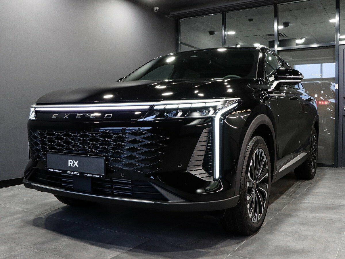 Купить новый Exeed RX 2023-2025 2.0 AMT (249 л.с.) 4WD бензин робот в Москве: чёрный Эксид ЭрИкс ...