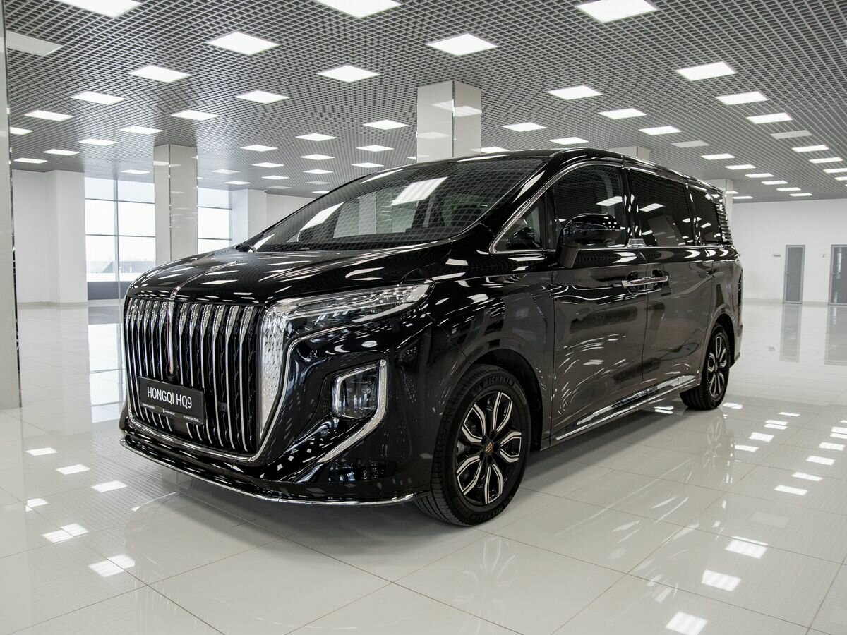 Купить б/у Hongqi HQ9 2022-2025 2.0 AT (245 л.с.) бензин автомат в Самаре: чёрный Хончи ЭйчКью 9 ...