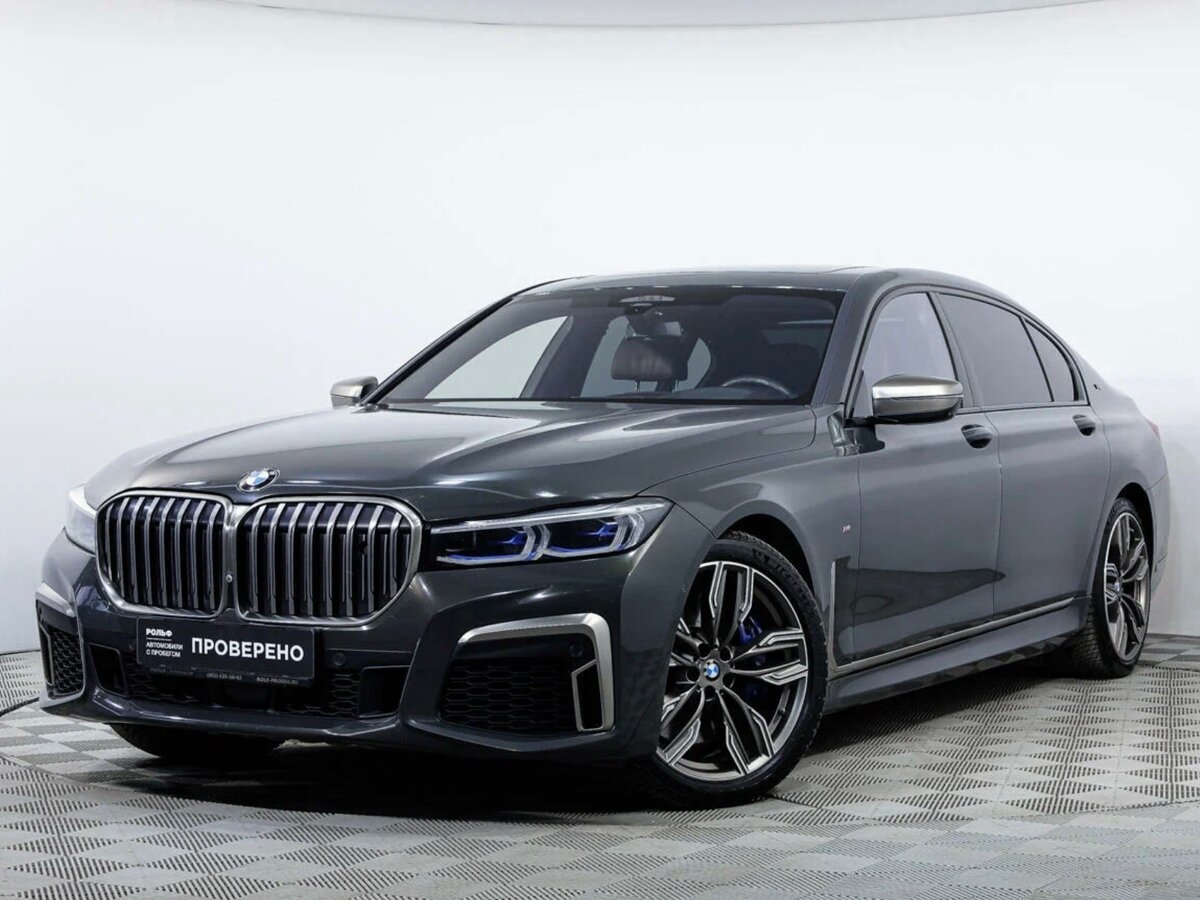 Купить б/у BMW 7 серии VI (G11/G12) Рестайлинг M760Li xDrive 6.6 AT ...