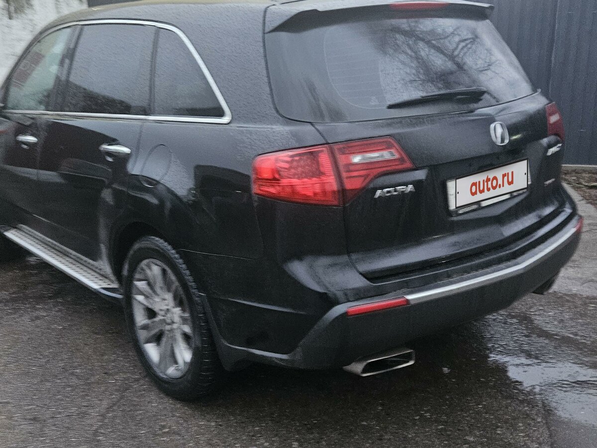 Купить б/у Acura MDX II Рестайлинг 3.7 AT (300 л.с.) 4WD бензин автомат в Москве: чёрный Акура ...