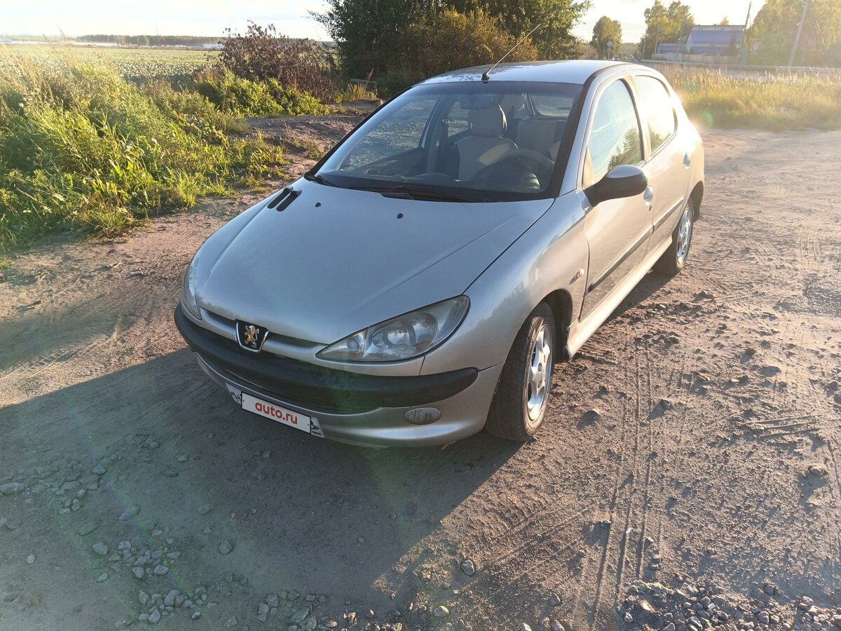 Купить б/у Peugeot 206 1998-2012 1.4 AT (75 л.с.) бензин автомат в Санкт-Петербурге: серый Пежо ...
