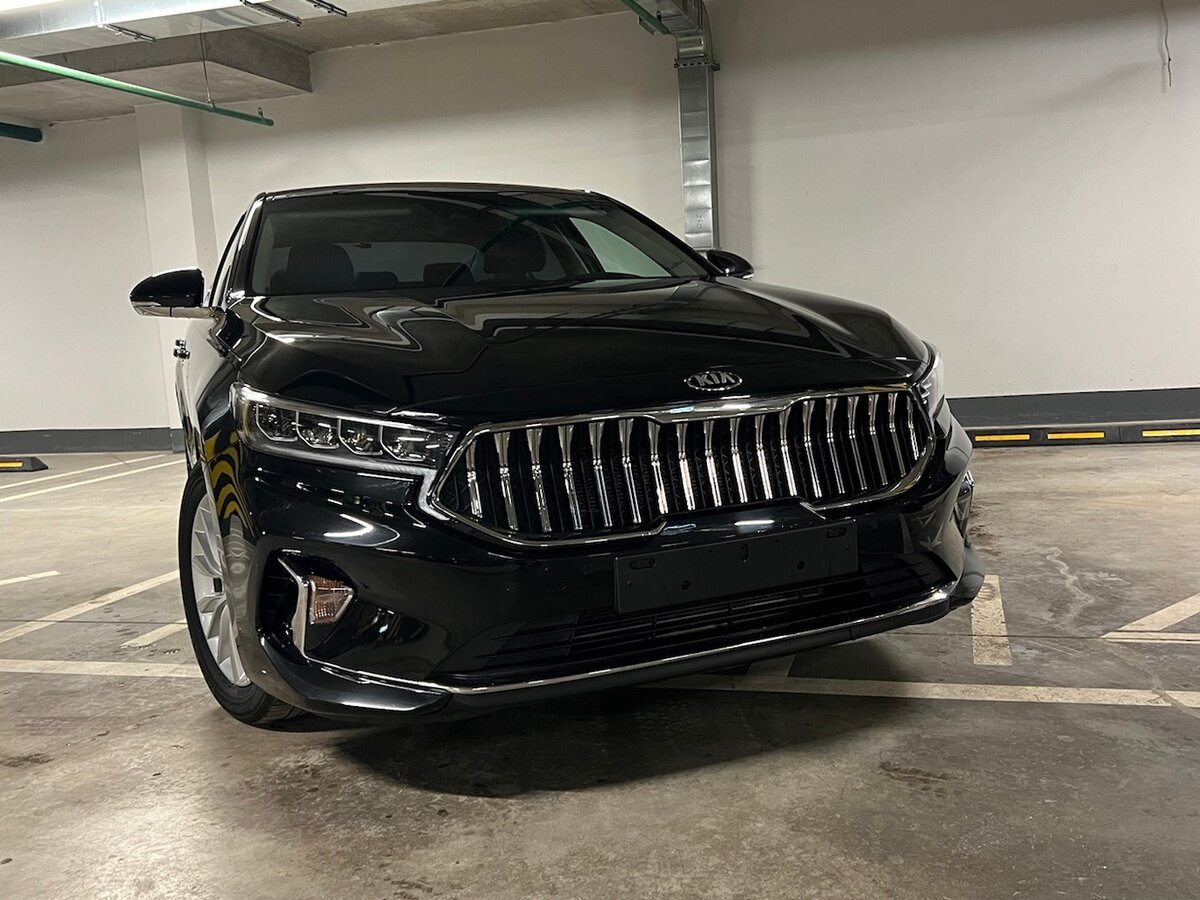 Купить б/у Kia K7 YG (II) 2.4 AT (190 л.с.) бензин автомат в Москве: чёрный Киа K7 YG (II) седан ...