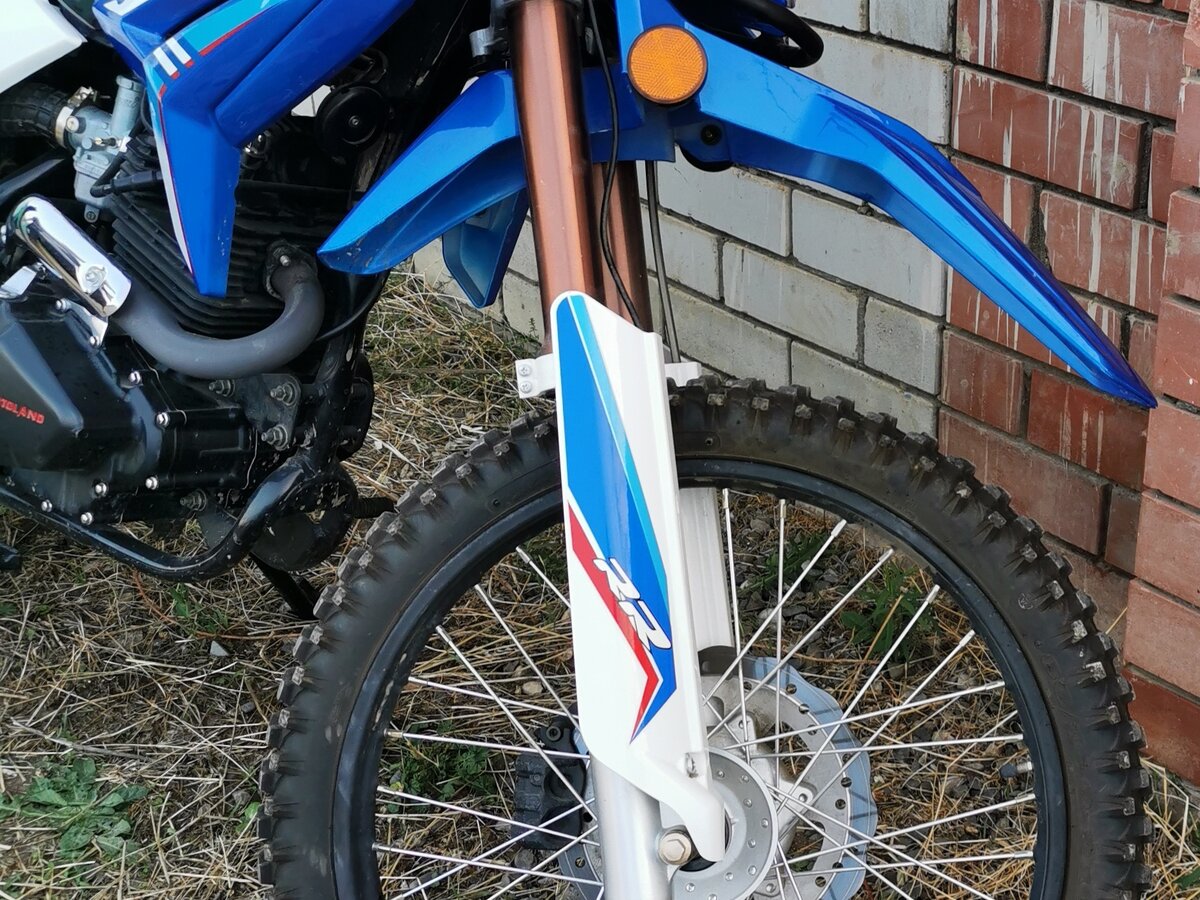 Купить б/у Motoland XR250 Enduro карбюратор 5 передач в Дербенте: синий ...