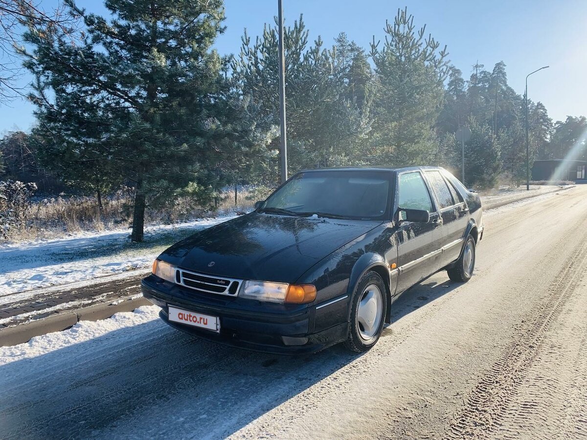 Купить б/у Saab 9000 I Рестайлинг 2.3 MT (194 л.с.) бензин механика в Ивантеевке: синий Сааб ...