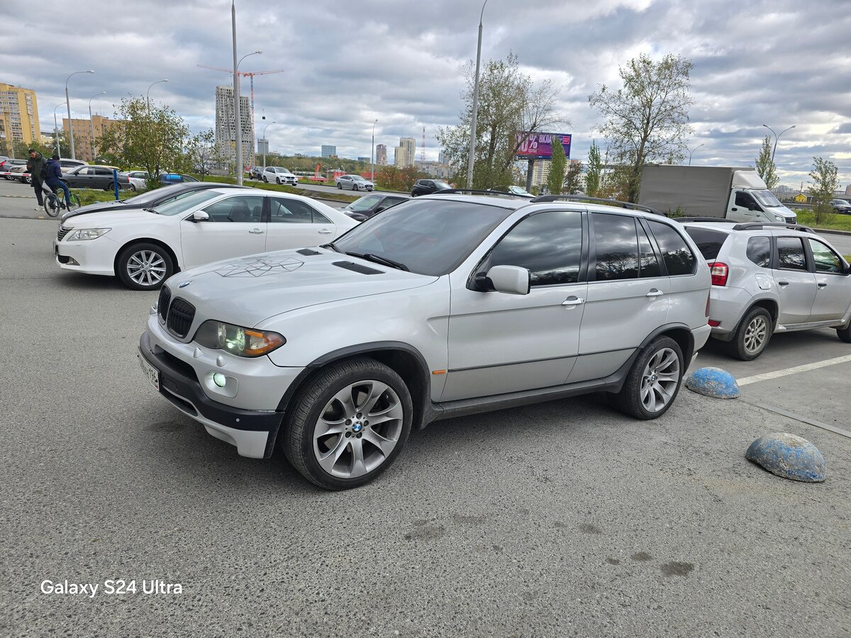 Купить б/у BMW X5 I (E53) Рестайлинг 4.8is 4.8 AT (360 л.с.) 4WD бензин автомат в Екатеринбурге ...