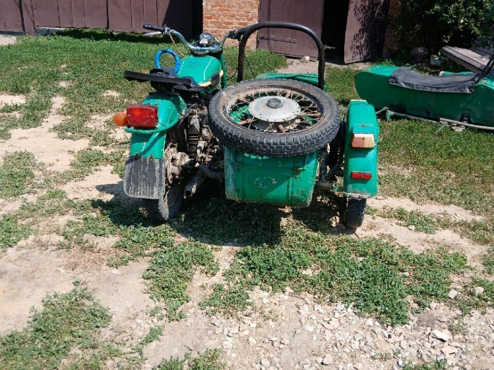 Купить б у Урал M 63 карбюратор 4 передачи в Базарном Карабулаке зелёный мотоцикл повышенной