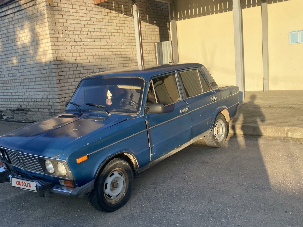Купить б/у Lada (ВАЗ) 2106 1976-2006 4-speed 1.6 MT (75 л.с.) бензин механика в Порхове: синий ...