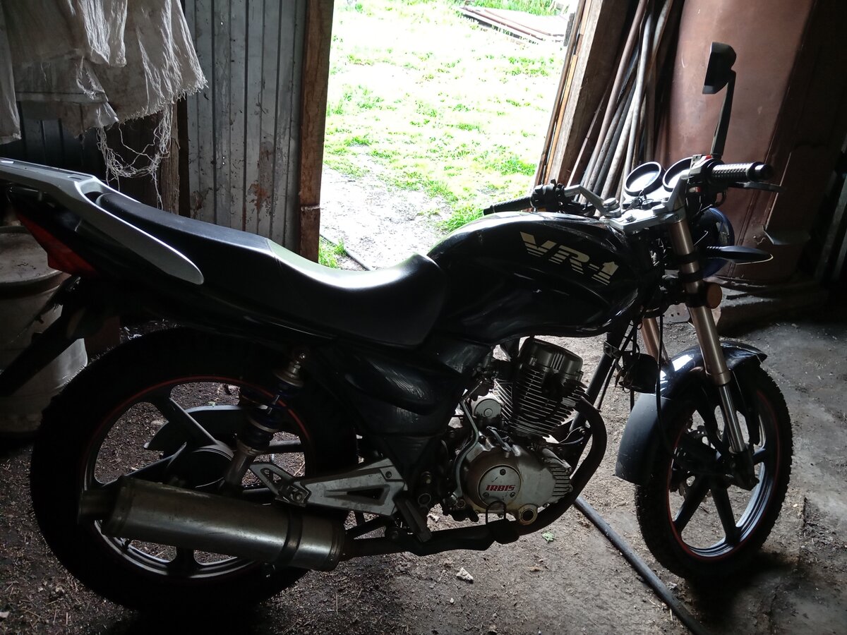 Купить б/у Irbis VR-1 карбюратор 5 передач в Крутинке: чёрный дорожный 2014 года по цене 80 000 ...