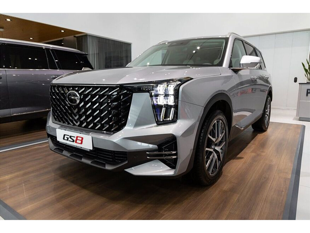 Купить новый GAC GS8 II 2.0 AT (231 л.с.) 4WD бензин автомат в Москве: серебристый ГАК ГС8 II ...