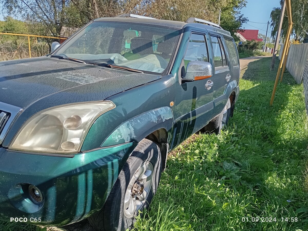 Купить б/у Derways Shuttle 2005-2008 2.4 MT (126 л.с.) 4WD бензин механика в Самаре: зелёный ...