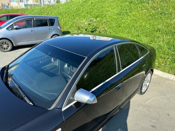 Купить б/у Audi S6 III (C6) 5.2 AT (435 л.с.) 4WD бензин автомат во Владивостоке: чёрный Ауди S6 ...