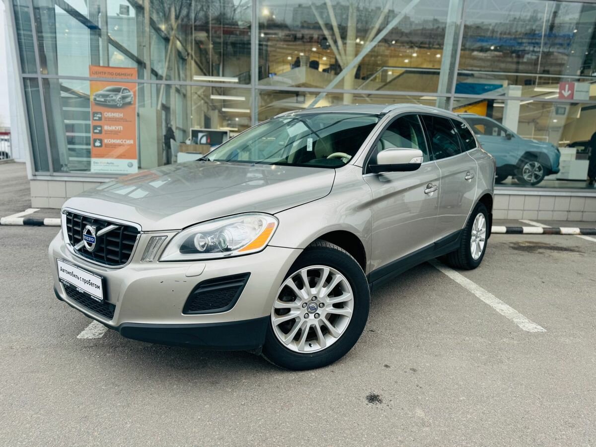 Купить б/у Volvo XC60 I 2.4d AT (215 л.с.) 4WD дизель автомат в Воронеже: бежевый Вольво XC60 I ...