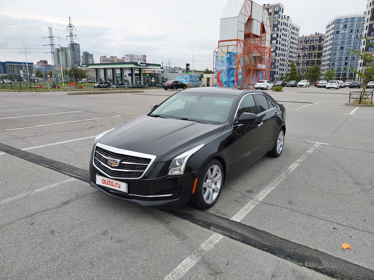 Купить б/у Cadillac ATS I Рестайлинг 2.5 AT (202 л.с.) бензин автомат в ...