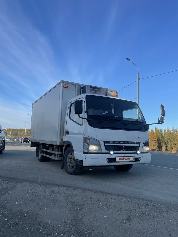 Купить б/у Fuso (Mitsubishi) Canter дизель механика в Нерюнгри: белый ...