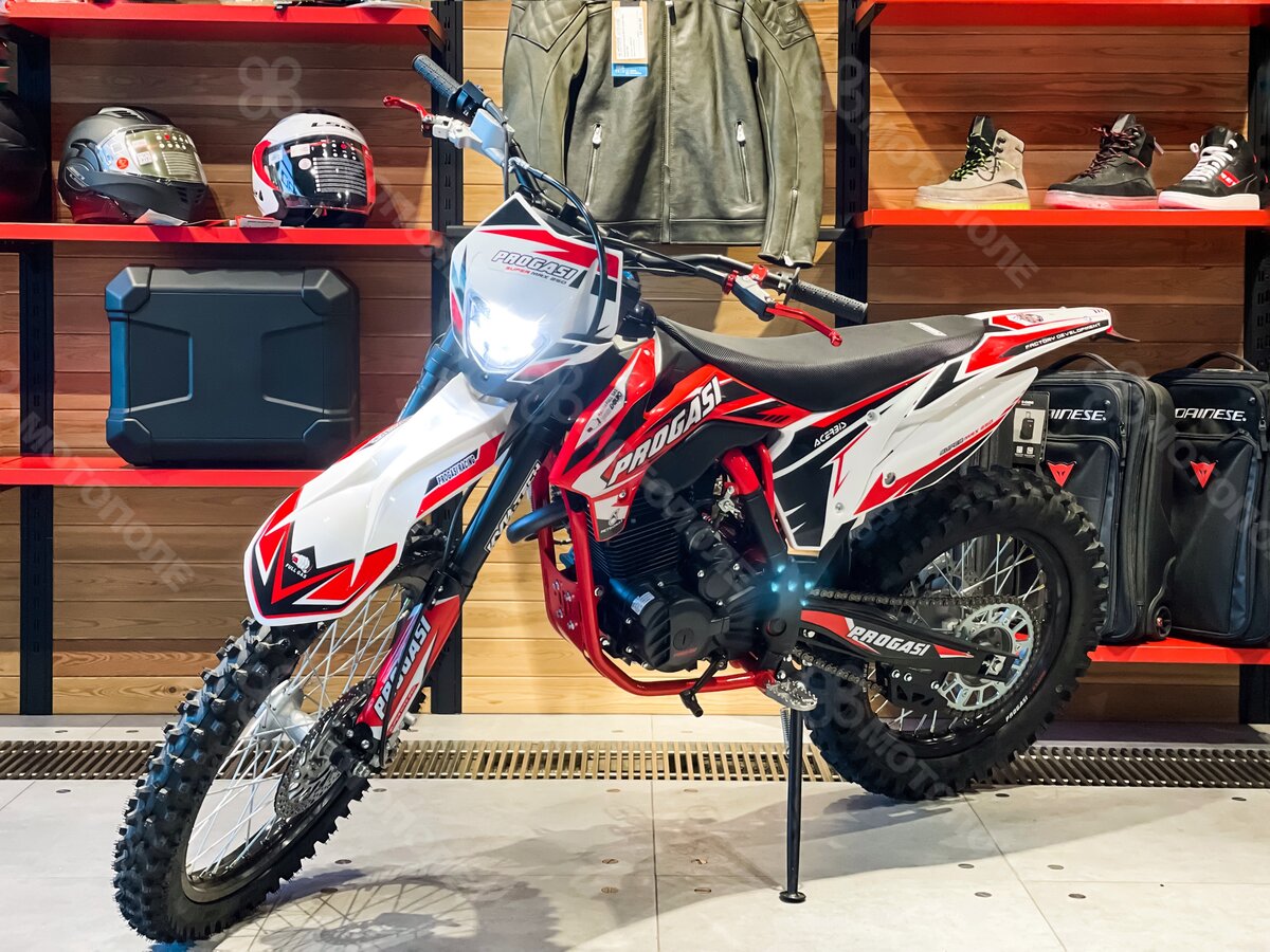 Купить новый Progasi Super Max 250 5 передач в Санкт-Петербурге: красный внедорожный эндуро 2022 ...