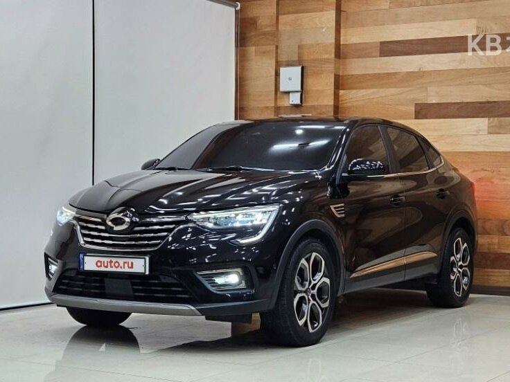 Купить б/у Renault Samsung XM3 2020-2024 1.3 AMT (152 л.с.) бензин робот в Кемерове: чёрный Рено ...