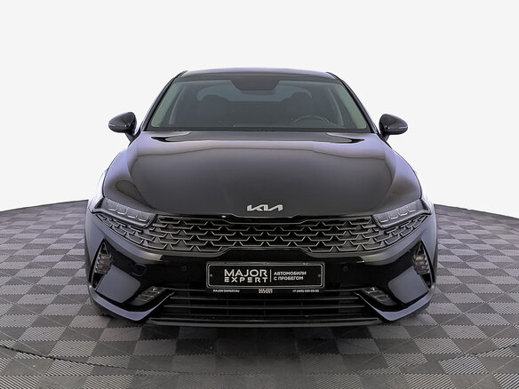 Купить б/у Kia K5 III 2.0 AT (150 л.с.) бензин автомат в Москве: чёрный Киа к5 III седан 2022 ...