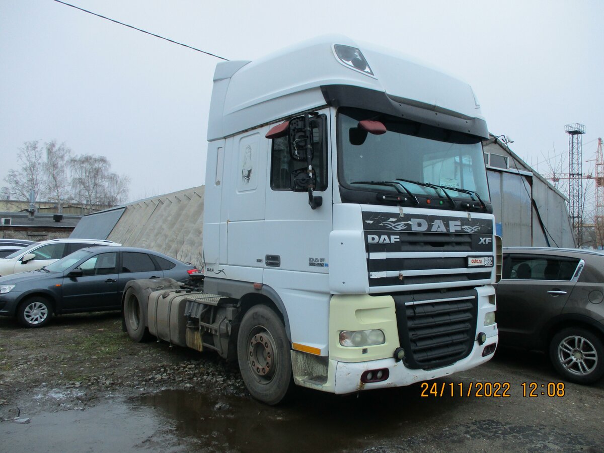Купить б/у DAF XF 105 дизель механика в Воронеже: белый 2010 года по ...