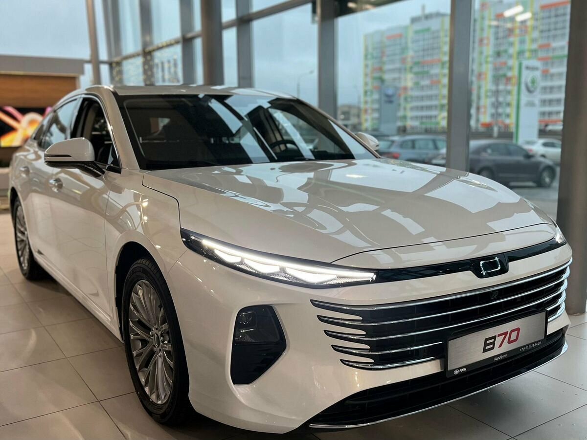 Купить новый FAW Bestune B70 I Рестайлинг 1.5 AMT (160 л.с.) бензин робот в Курске: белый ФАВ ...
