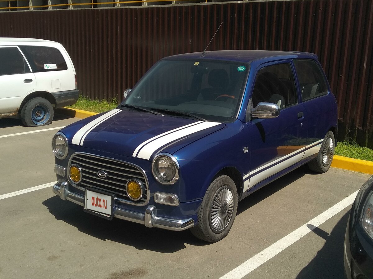 Купить б/у Daihatsu Cuore V (L700) 1.0 MT (56 л.с.) бензин механика в Краснодаре: синий Дайхатсу ...