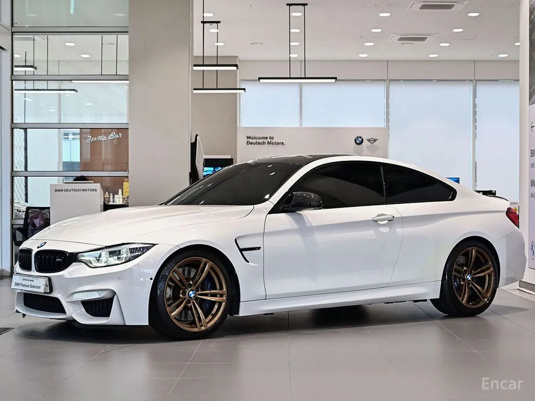 Купить б/у BMW M4 F82/F83 Рестайлинг Competition Package 3.0 AMT (450 л.с.) бензин робот во ...