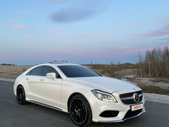 Купить б/у Mercedes-Benz CLS II (C218) Рестайлинг 400 3.0 AT (333 л.с.) 4WD бензин автомат в ...