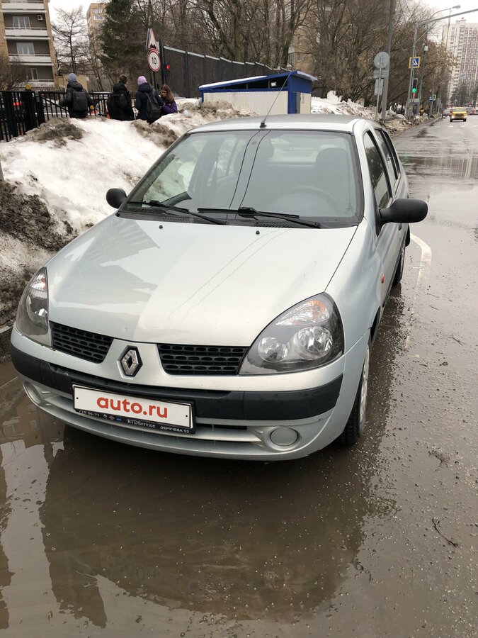 Купить б/у Renault Symbol I Рестайлинг 1.4 MT (98 л.с.) бензин механика ...