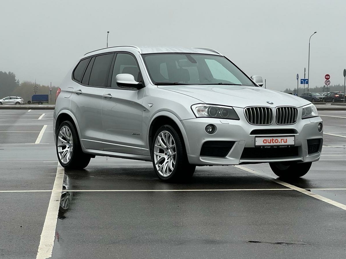 Купить б/у BMW X3 II (F25) 35d xDrive 3.0d AT (313 л.с.) 4WD дизель ...