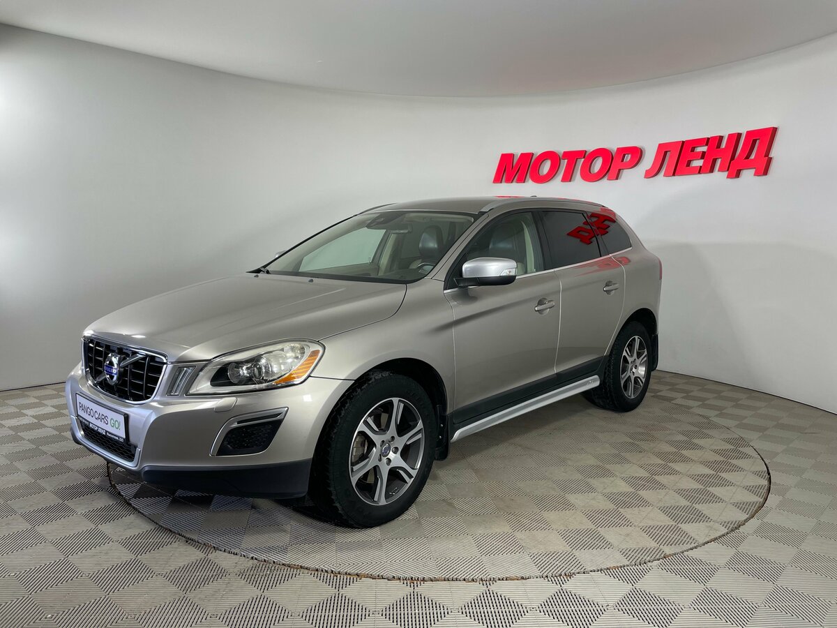 Купить б/у Volvo XC60 I 2.4d AT (163 л.с.) 4WD дизель автомат в Воронеже: бежевый Вольво XC60 I ...