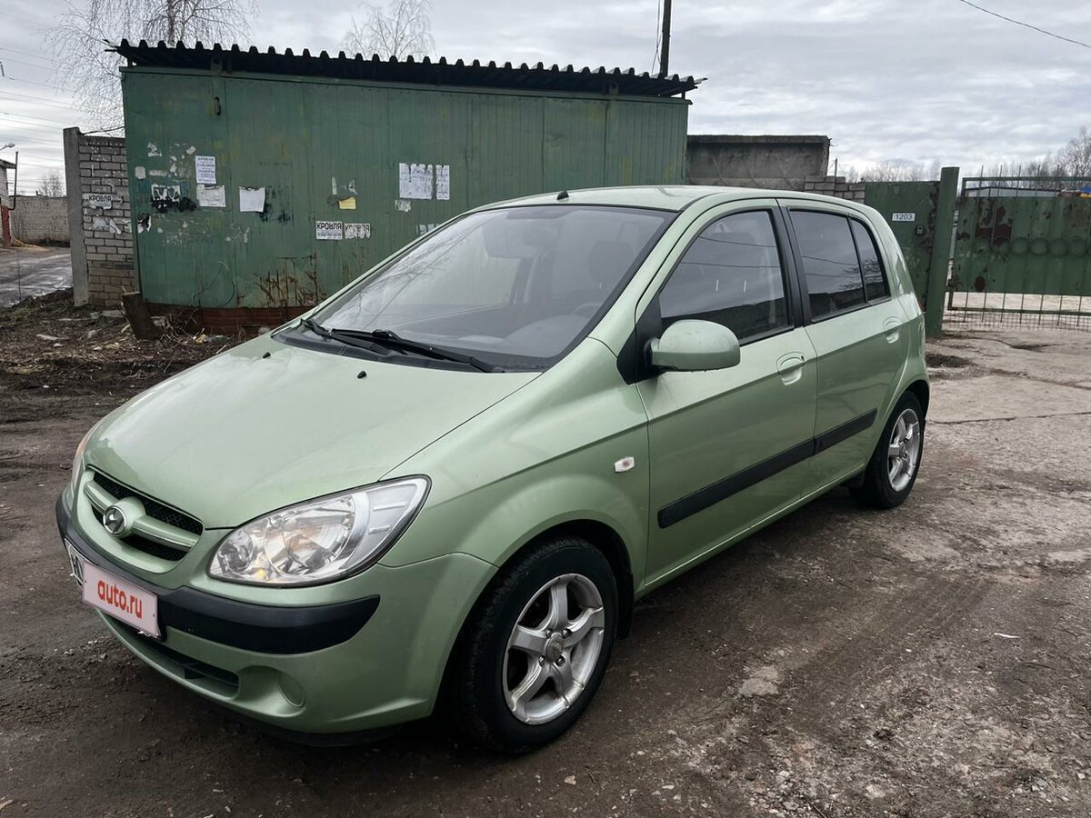 Купить б/у Hyundai Getz I Рестайлинг 1.4 MT (97 л.с.) бензин механика в ...