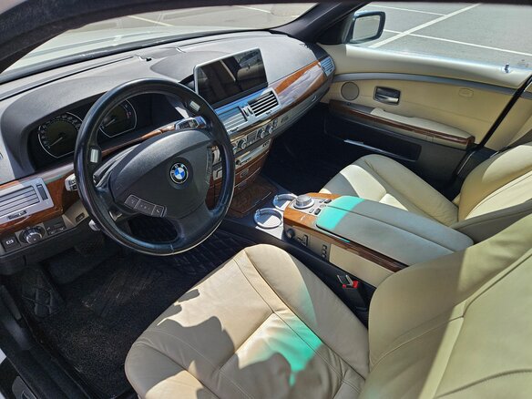 Купить б/у BMW 7 серии IV (E65/E66) Рестайлинг 730Li 3.0 AT (258 л.с.) бензин автомат в Москве ...