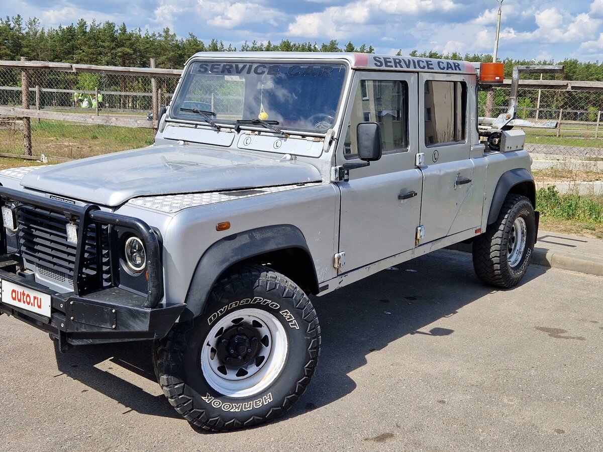 Купить б/у Land Rover Defender I 110 2.5d MT (122 л.с.) 4WD дизель ...