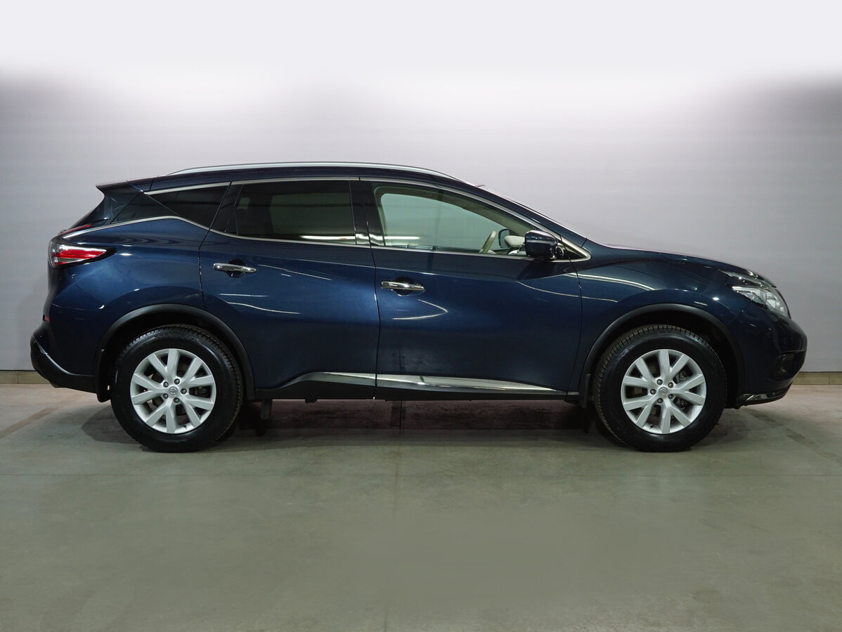 Купить б/у Nissan Murano III (Z52) 3.5 CVT (249 л.с.) 4WD бензин вариатор в Химках: синий Ниссан ...