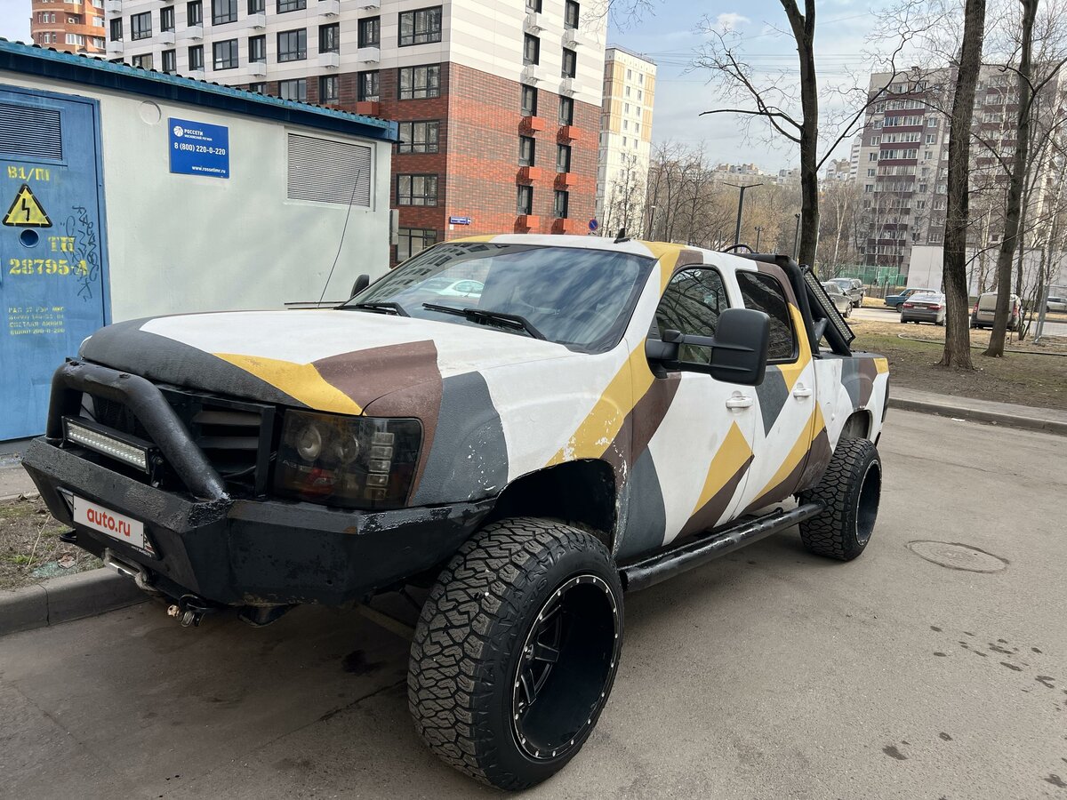 Купить б/у GMC Sierra II (GMT900) 5.3 AT (315 л.с.) 4WD бензин автомат ...