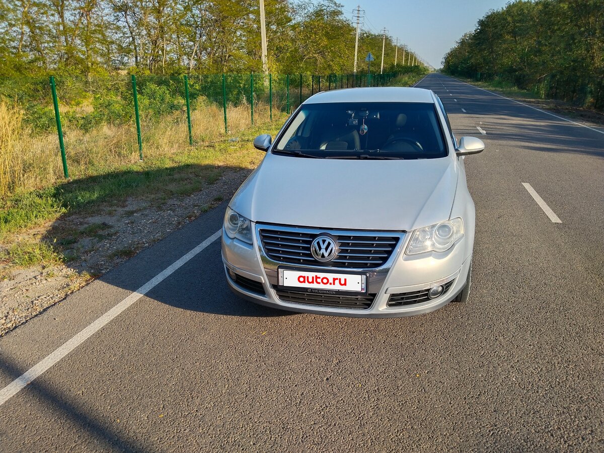 Купить б/у Volkswagen Passat B6 1.8 AMT (152 л.с.) бензин робот в Краснодаре: серебристый ...
