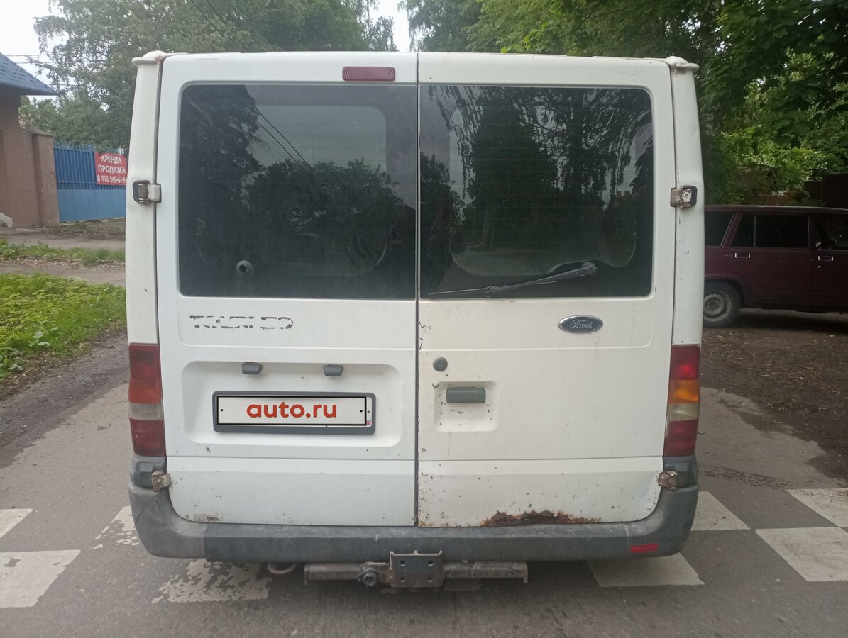 Купить б/у Ford Transit дизель механика в Москве: белый микроавтобус ...