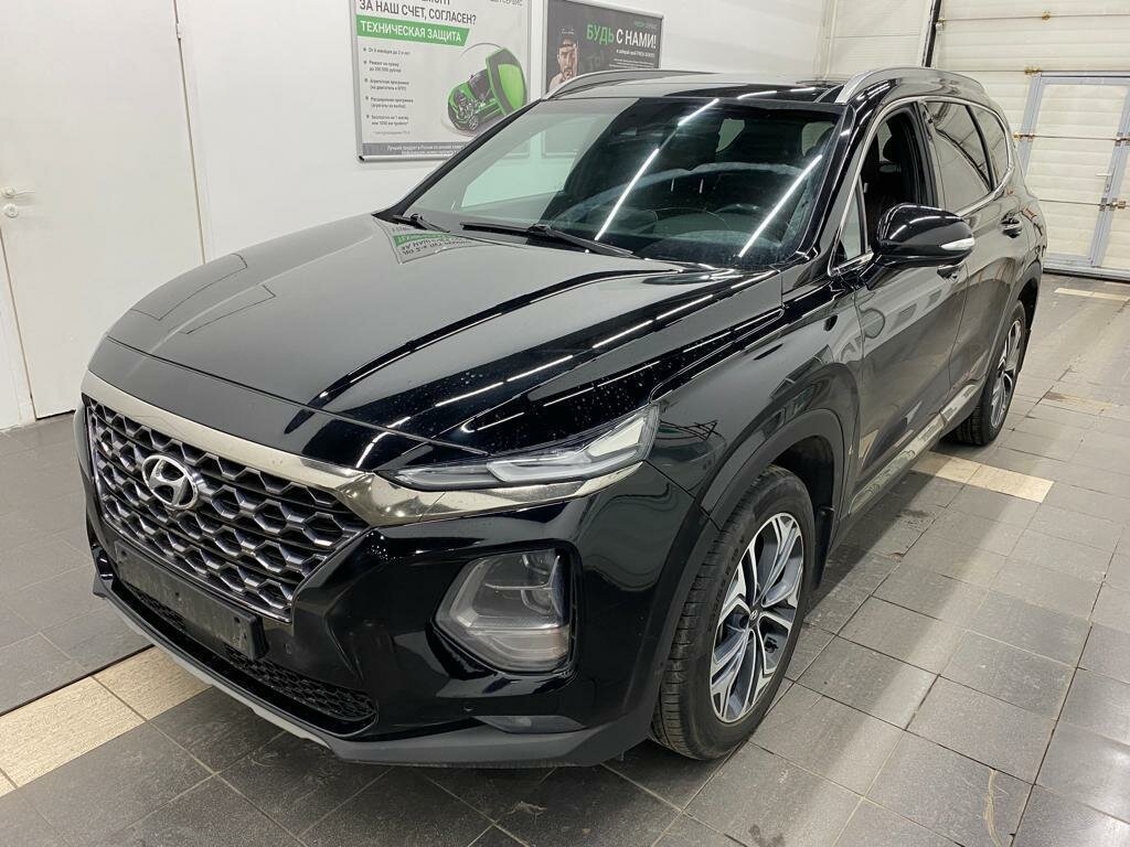 Купить б/у Hyundai Santa Fe IV 2.2d AT (200 л.с.) 4WD дизель автомат в ...