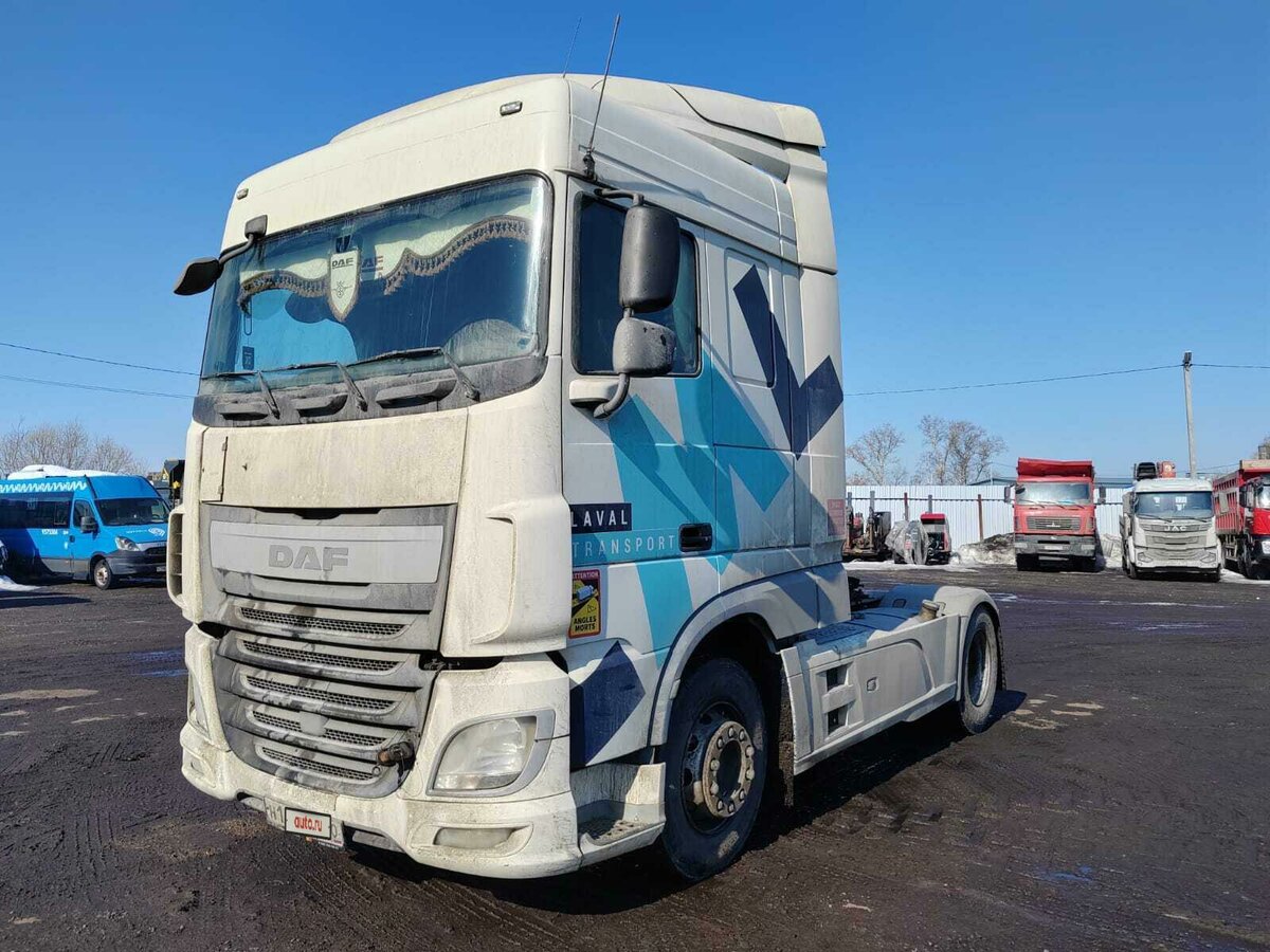 Купить б/у DAF XF дизель автомат в Архангельске: белый 2016 года на ...