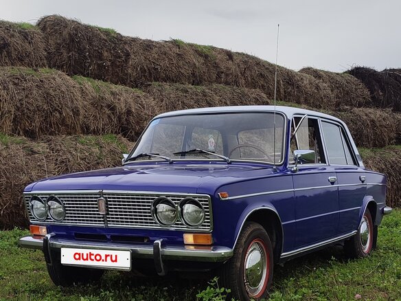 Купить б/у Lada (ВАЗ) 2103 1972-1984 1.5 MT (75 л.с.) бензин механика в Москве: синий Лада 2103 ...