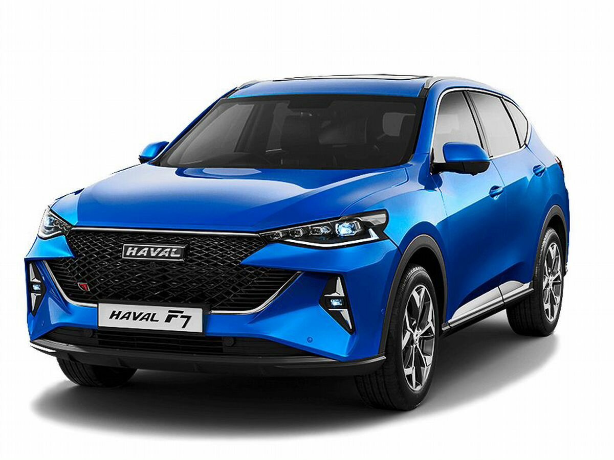 Купить новый Haval F7 I Рестайлинг 2.0 AMT (190 л.с.) 4WD бензин робот в Москве: синий Хавэйл Ф7 ...