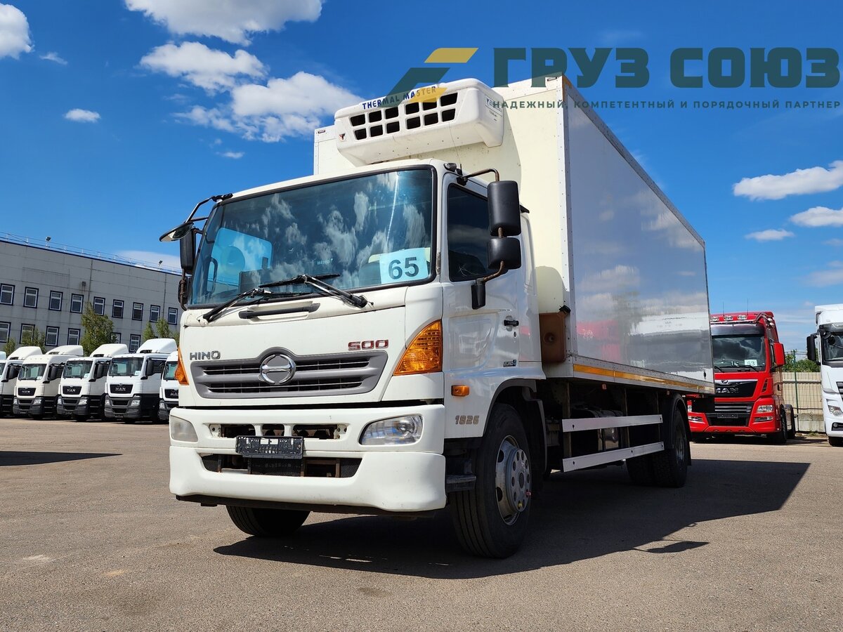 Купить б/у Hino Series 500 (Ranger) дизель механика в Москве: белый ...