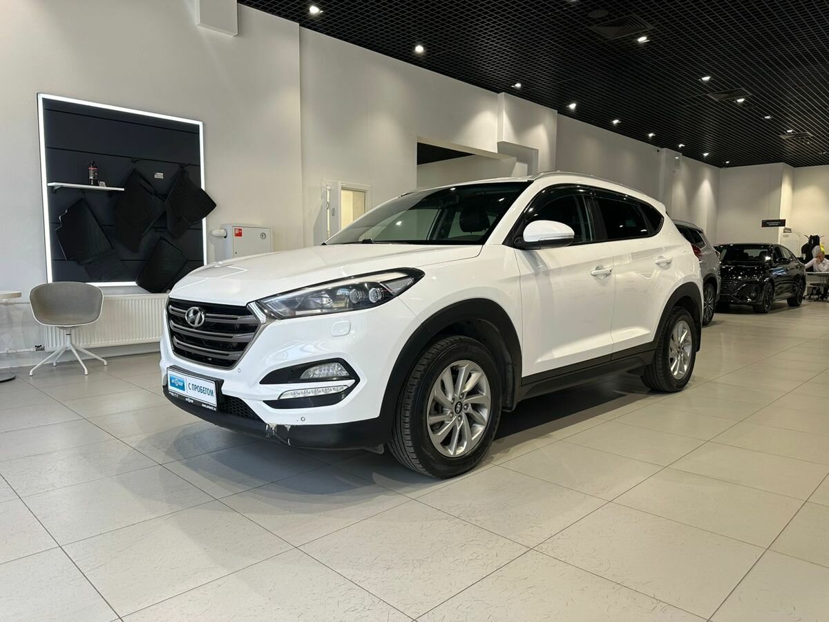 Купить б/у Hyundai Tucson III 1.6 AMT (177 л.с.) 4WD бензин робот в ...