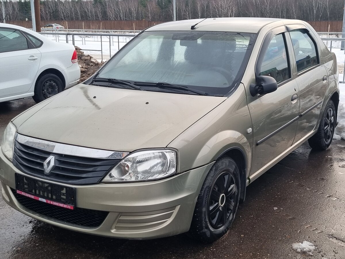 Купить б/у Renault Logan I Рестайлинг 1.6 AT (103 л.с.) бензин автомат ...