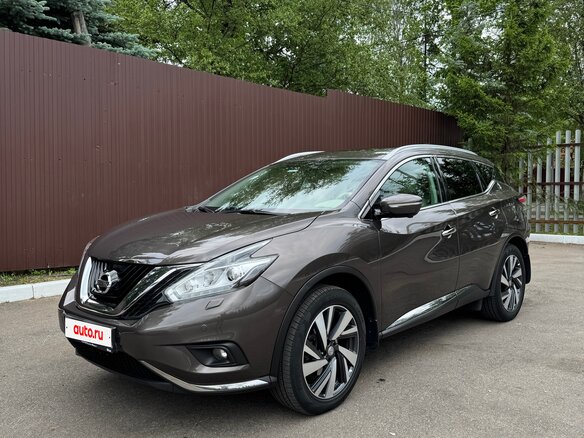 Купить б/у Nissan Murano III (Z52) 3.5 CVT (249 л.с.) 4WD бензин вариатор в Москве: коричневый ...