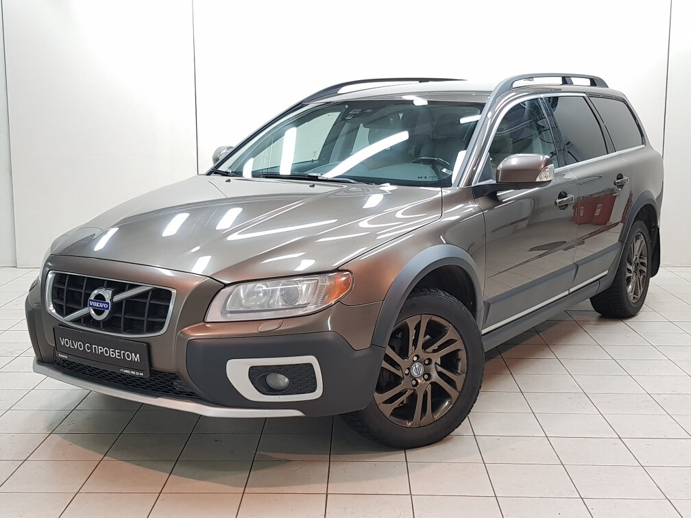 Купить б/у Volvo XC70 II 2.4d AT (215 л.с.) 4WD дизель автомат в Балашихе: коричневый Вольво ...