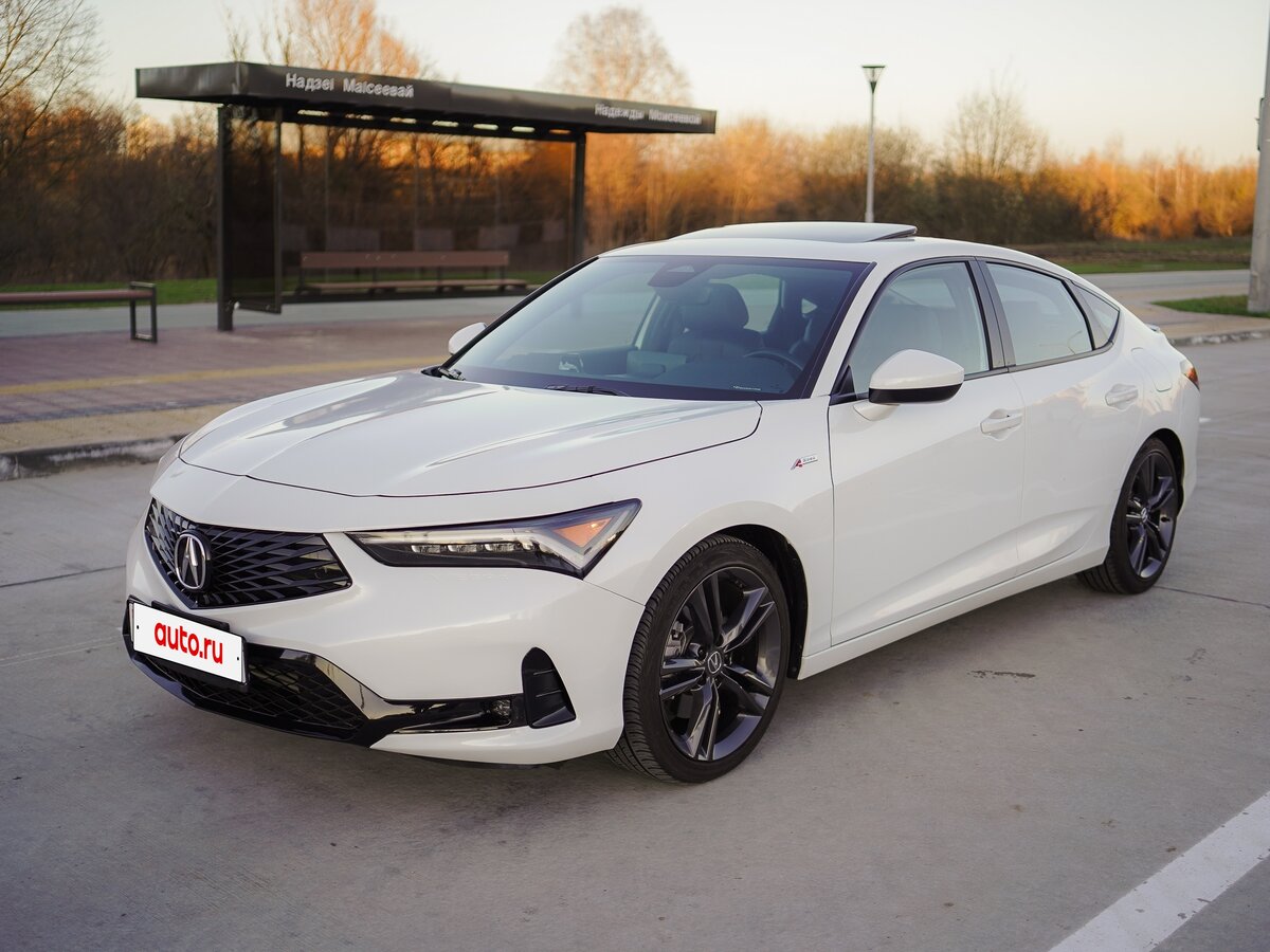 Купить б/у Acura Integra IV 1.5 CVT (203 л.с.) бензин вариатор в Минске: белый Акура интегра IV ...