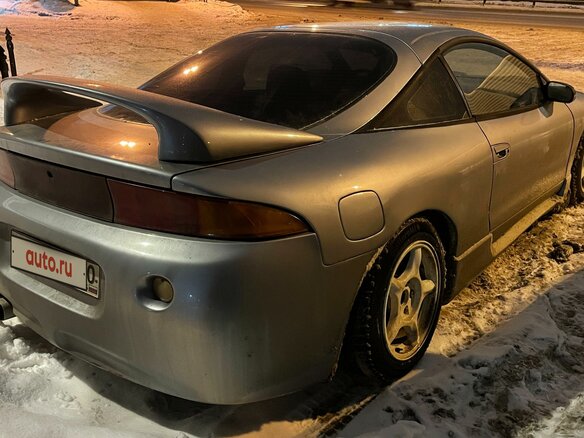 Купить б/у Mitsubishi Eclipse II 2.0 MT (213 л.с.) 4WD бензин механика в Москве: серебристый ...