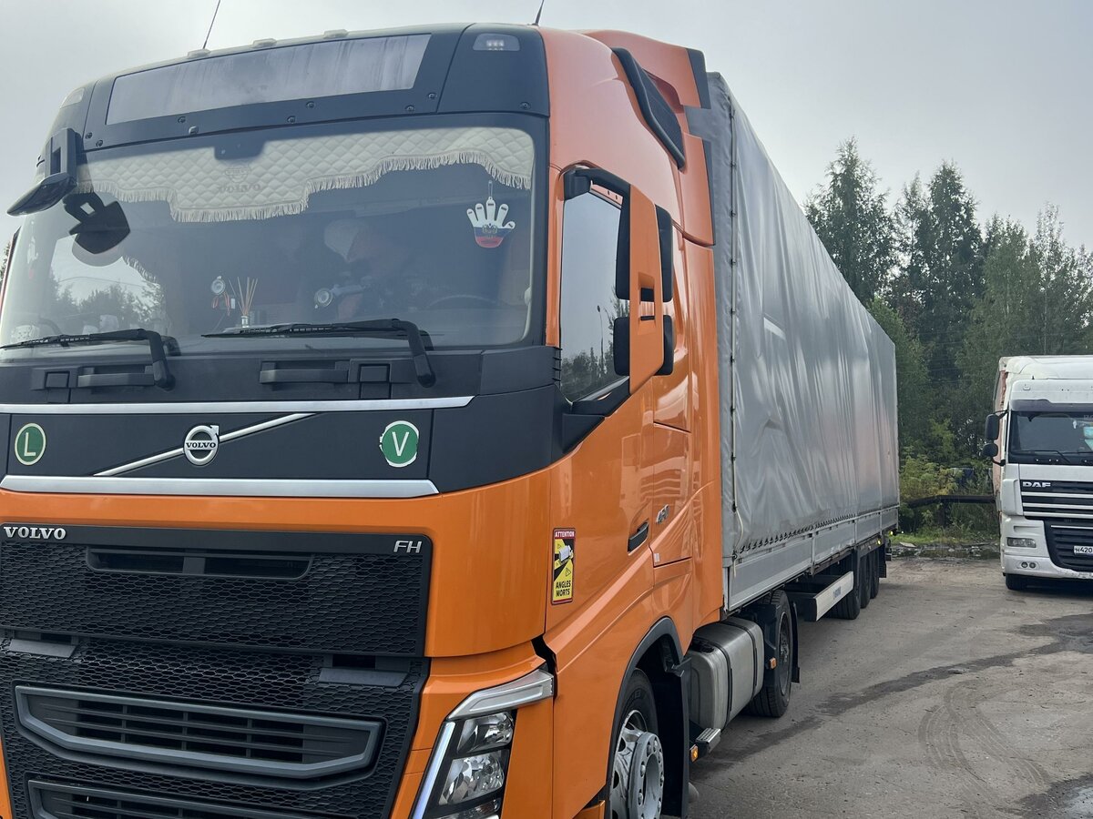 Купить б/у Volvo FH дизель автомат в Нижнем Новгороде: оранжевый 2017 ...
